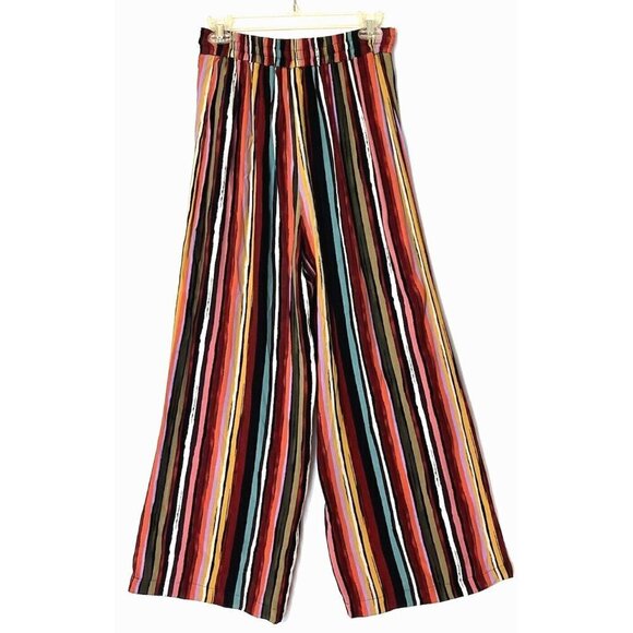 Free People | Pants & Jumpsuits | Free People Ruby Striped Drawstring ...